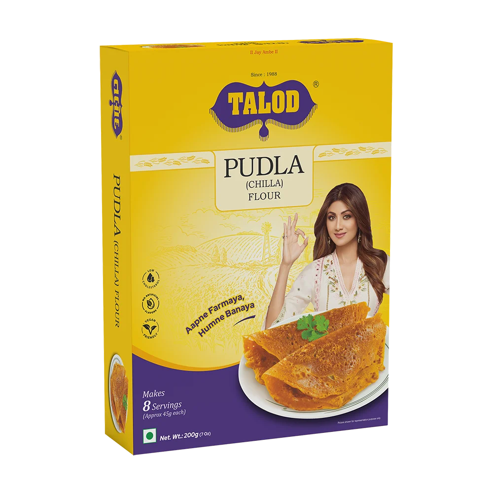 Pudla (Chilla) Instant Mix Flour – Healthy & Tasty, Makes 8 Servings ...